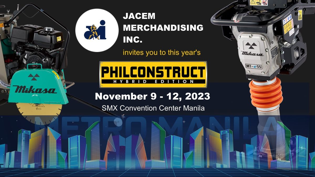 Jacem Merchandising, Inc. | Philconstruct Manila 2023 (Hybrid Edition)